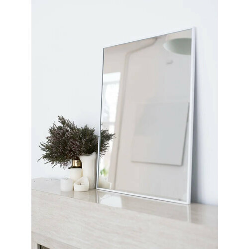 Зеркало интерьерное Orage 50x90, белый, алюминиевая рама