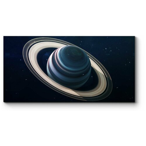 Модульная картина Красота Сатурна 40x20