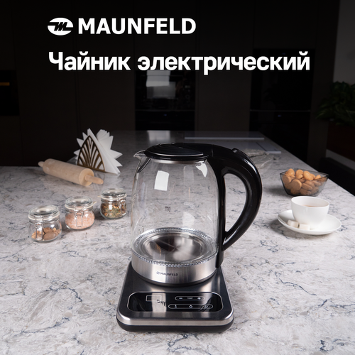 Чайник MAUNFELD MGK-614BK, черный
