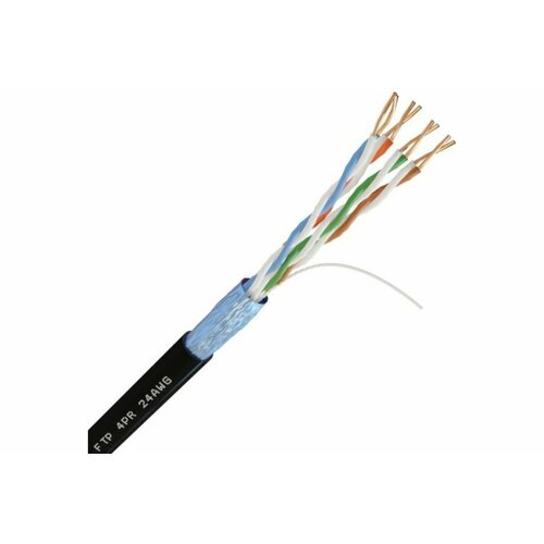 Netlink Кабель NL-CU FTP 4PR 24 AWG CAT5e 305м внешний УТ000002697