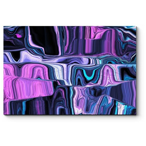 Модульная картина Цветной мрамор 70x47