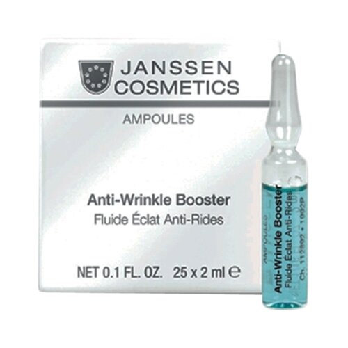 Janssen Cosmetics Ampoules Anti-wrinkle booster Реструктурирующая сыворотка для лица в ампулах с лифтинг-эффектом, 2 мл, 25 шт.