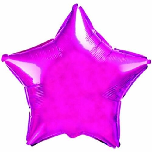 Воздушный шар, Весёлая затея, Звезда Purple металлик Испания