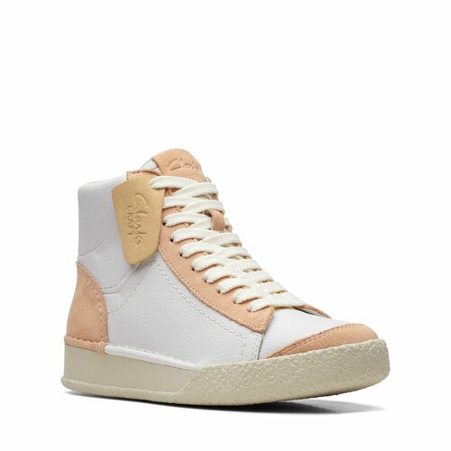 Ботинки Clarks, размер 39,5 EU, белый