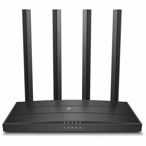 Wi-Fi роутер ARCHER C6, 1267 Мбит/с, 4 порта 1000 Мбит/с, чёрный