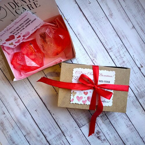 Подарочный набор 2 Hearts с ароматом клубники