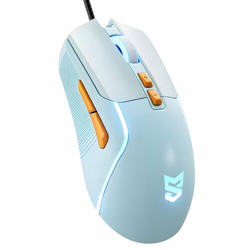 Компьютерная игровая мышь Sunsonny S-M7 голубой