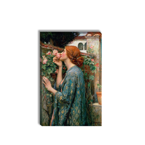 Картина для интерьера "Душа розы" художник Уотерхаус, Джон (65х99 см / на подрамнике)