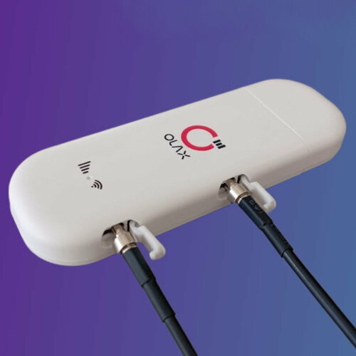 4G WiFi роутер-модем OLAX F90 с разъемами CRC9 под внешнюю антенну, работает со всеми тарифами, с любым оператором