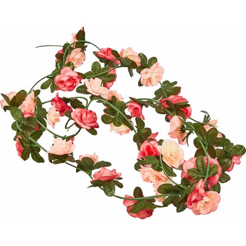 Искусственное растение Роза чайная h230 см ПВХ разноцветный