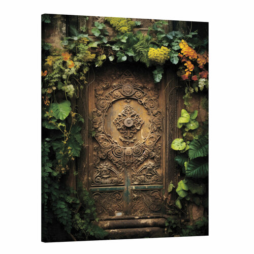 Интерьерная картина 50х70 "Таро: Открой врата судьбы"