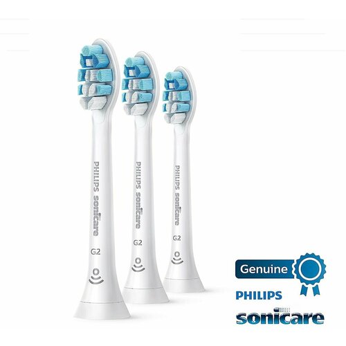 Philips Насадки для зубных щеток Sonicare G2 Optimal Gum Care hx9033/65 3шт