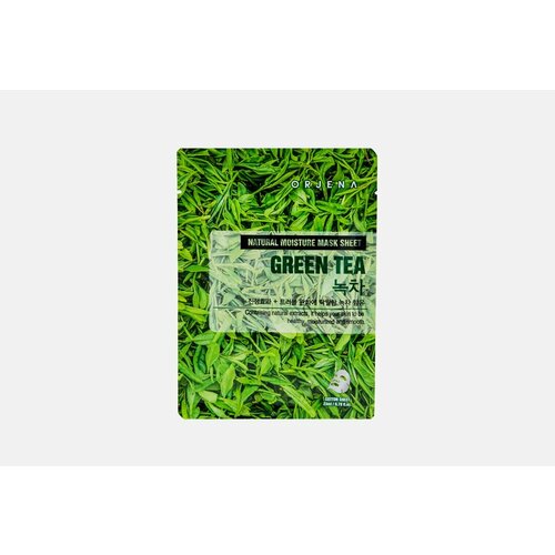 Тканевая маска для лица с зеленым чаем ORJENA NATURAL MOISTURE GREEN TEA MASK SHEET 1 шт