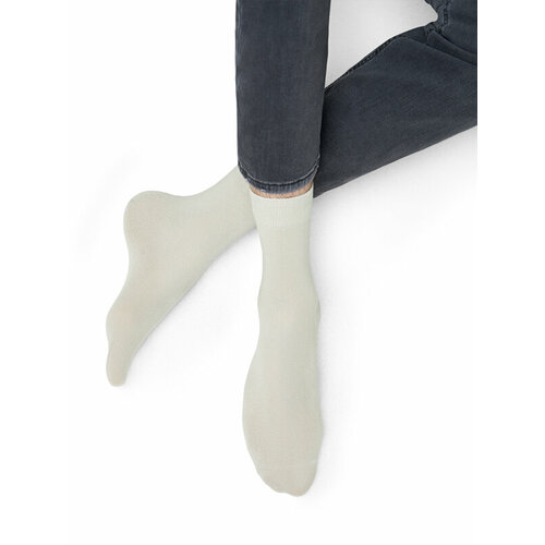 Носки Omsa, 4 уп., размер 39-41, серый