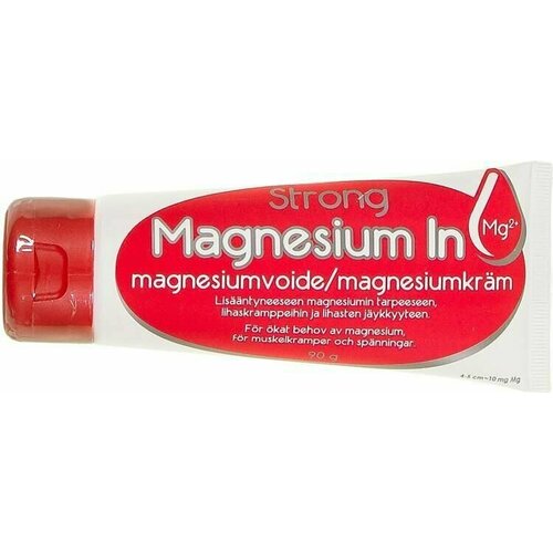 Крем с магнием охлаждающий Magnesium In Strong 90 гр ( Из Финляндии )