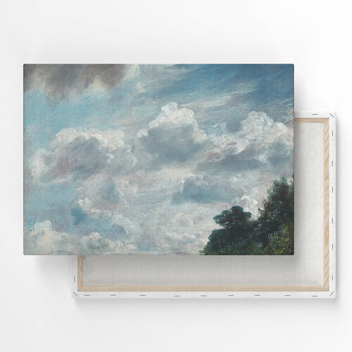 Картина на холсте, репродукция / Cloud Study, Hampstead / Джон Констебл / Размер 30 x 40 см