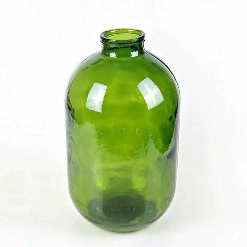 Бутыль 10 твист (100) (зеленый) стеклянный