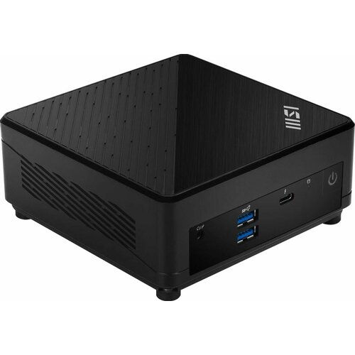 Неттоп MSI Cubi 5 12M-012XRU, Intel Core i7 1255U, DDR4 16ГБ, 512ГБ(SSD), Intel Iris Xe, noOS, черный [9s6-b0a811-264]