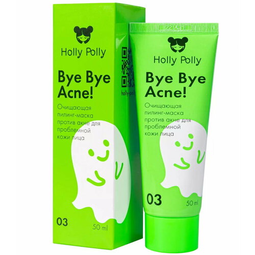 Очищающая Пилинг-Маска Bye Bye Acne! против акне 50 мл