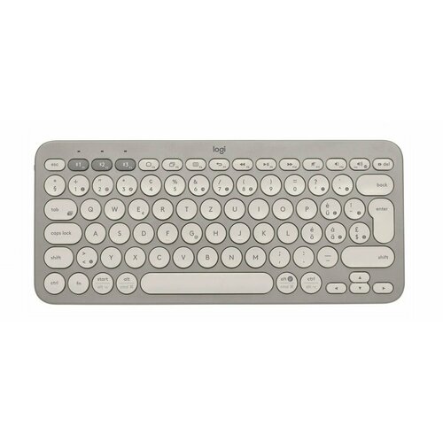 Беспроводная клавиатура Logitech K380 Multi-Device серая, русская