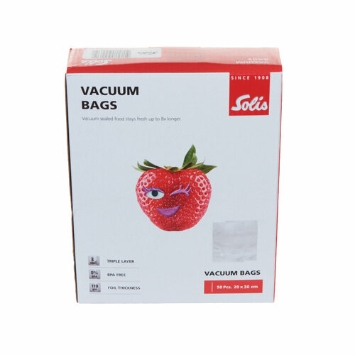 Вакуумные пакеты Solis Vacuum Bags 20x30cm 50шт 92261