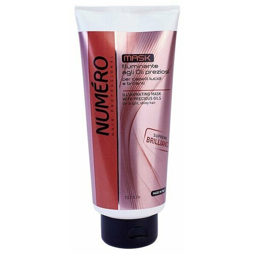 Brelil Professional Numero Illuminating Mask - Маска для бриллиантового блеска 300мл