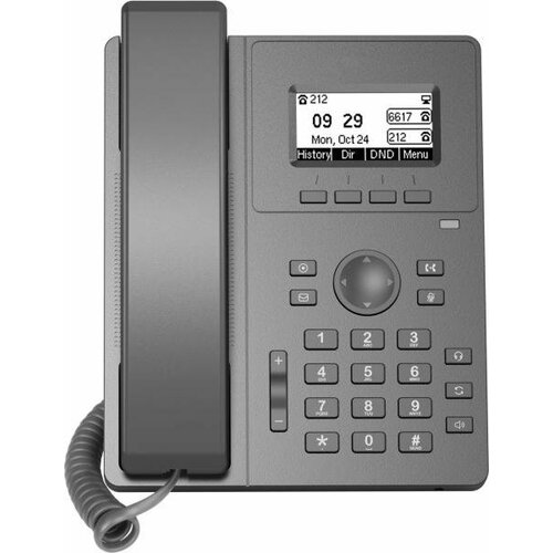 Телефон IP Flyingvoice P10W серый (упак:1шт)