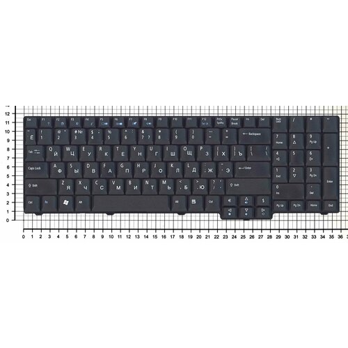 Клавиатура для ноутбука ACER 5737 черная матовая