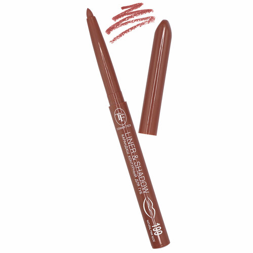 Карандаш для губ TF cosmetics автоматический Liner&Shadow, тон 199 natural pink nude / натуральный розовый нюд