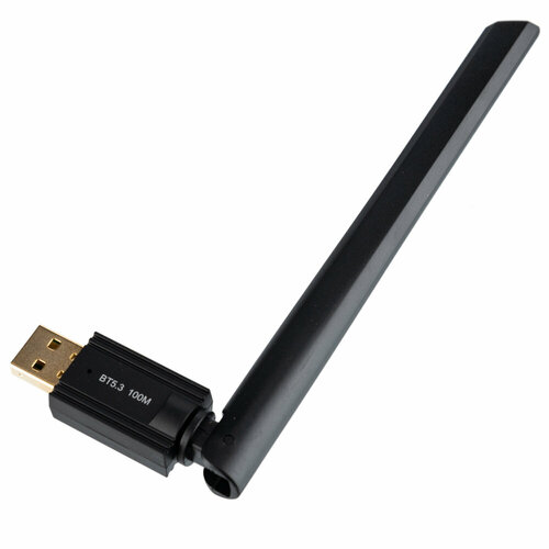 Адаптер USB Bluetooth 5.3 DOFA, внешняя антенна с покрытием 100м