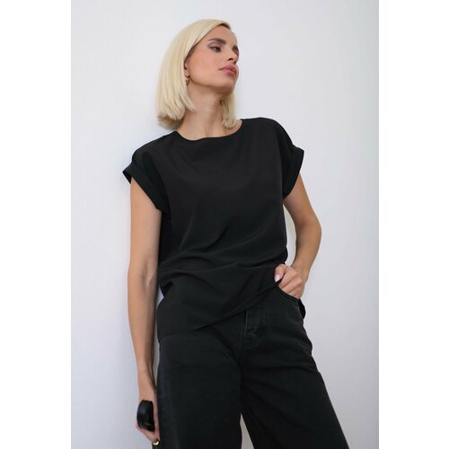 Блуза A-A Awesome Apparel by Ksenia Avakyan, размер 54, черный