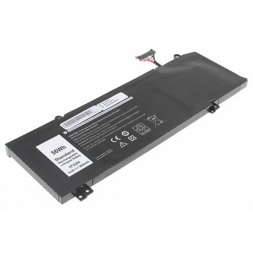 Аккумулятор iBatt 3630mAh, для ноутбуков G5 15-5590, G7 17-7790 (1F22N, 0JJPFK)