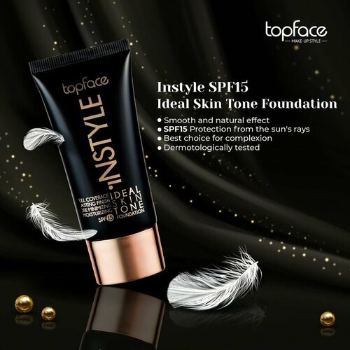 Topface Тональный крем Instyle Ideal Skin SPF15 РТ458, тон 003 бежевый