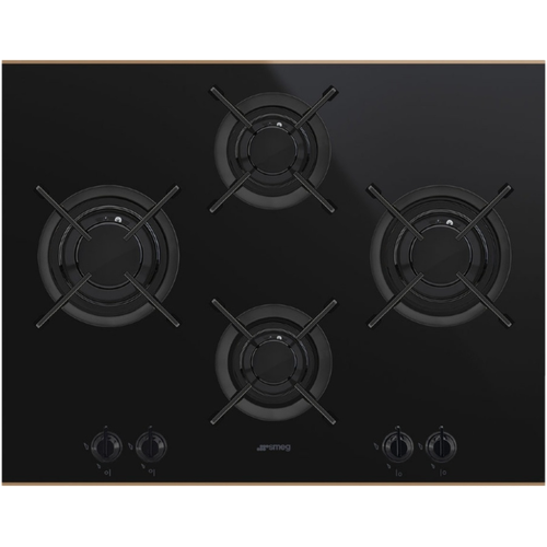 Варочная поверхность Smeg PV664LCNR черный