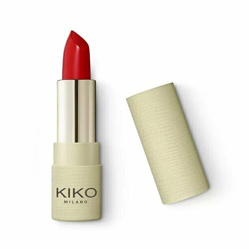 Kiko milano Помада GREEN ME MATTE LIPSTICK, 105 Classic Red