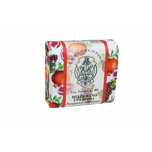 Мыло La Florentina Pomegranate &amp Red Grape Гранат и Красный Виноград 106 г 8003085707316