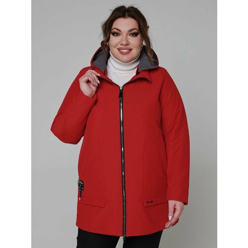 Куртка  Karmelstyle, размер 52, красный