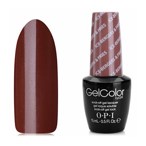 OPI GELCOLOR Гель лак Ice Bergers Fries N40