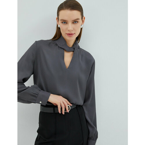 Блуза KOTON, размер 36, серый