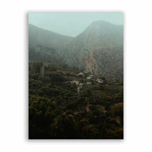 Постер, плакат на бумаге / Природа Турции - Горы / Размер 30 x 40 см
