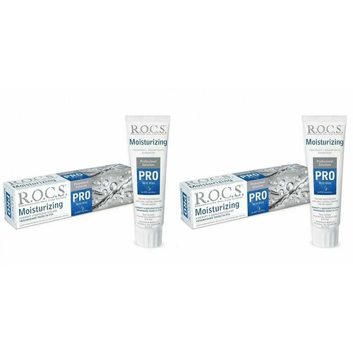 ROCS Pro зубная паста Moisturizing увлажняющая 135г 2 штуки в упаковке