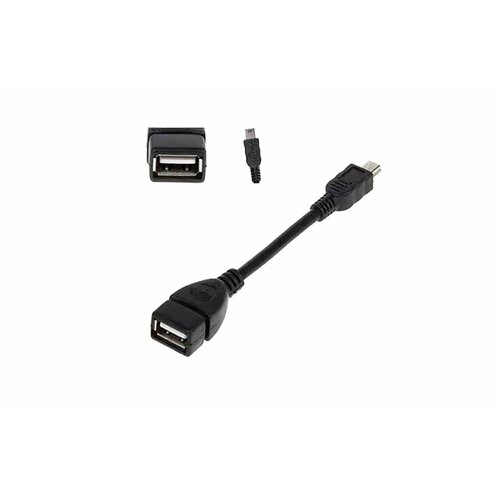 Переходник USB OTG mini USB, для передачи данных, 8 см