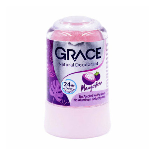 MANGOSTEEN Crystal Deodorant, Grace (мангостин кристальный алунитовый дезодорант, Грэйс), 50 г.