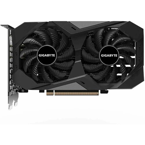 Видеокарта GIGABYTE NVIDIA GeForce GTX 1650 GV-N1656WF2OC-4GD 4ГБ GDDR6, OC, Ret