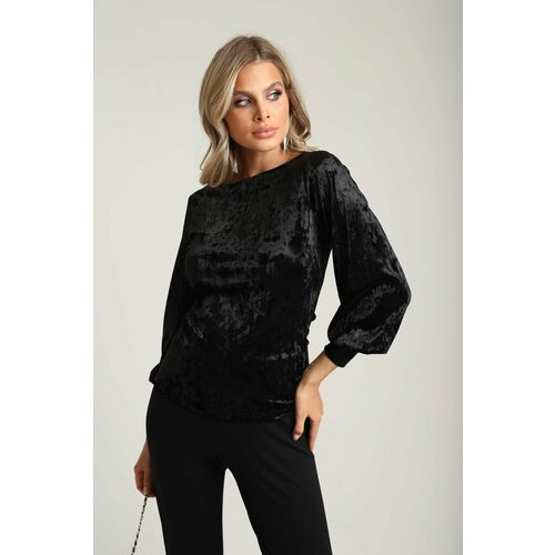 Блуза A-A Awesome Apparel by Ksenia Avakyan, размер 44, черный
