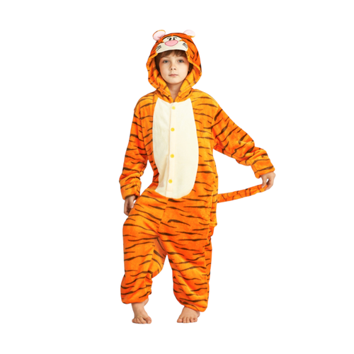 Кигуруми Тигр , размер 115-125, оранжевый