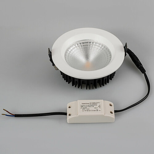 Светодиодный светильник LTD-145WH-FROST-16W White 110deg (Arlight, IP44 Металл, 3 года) 021493