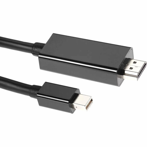 Кабель-переходник Mini DisplayPort M => HDMI M 1.8m Telecom VCOM Кабель-переходник Telecom Mini DisplayPort M/HDMI M (TA695)