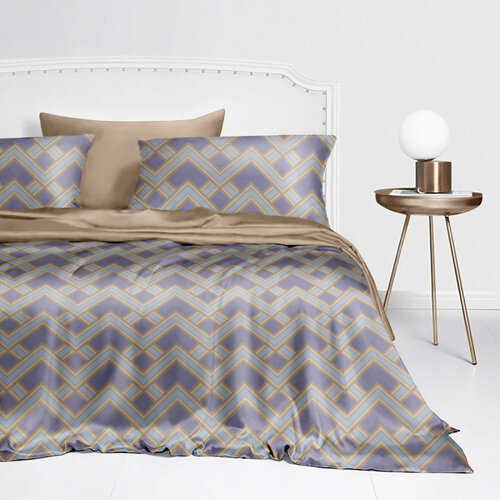 Комплект постельного белья евро спальный Mona Liza Premium "Alex" тенсел наволочки 50х70 и 70х70