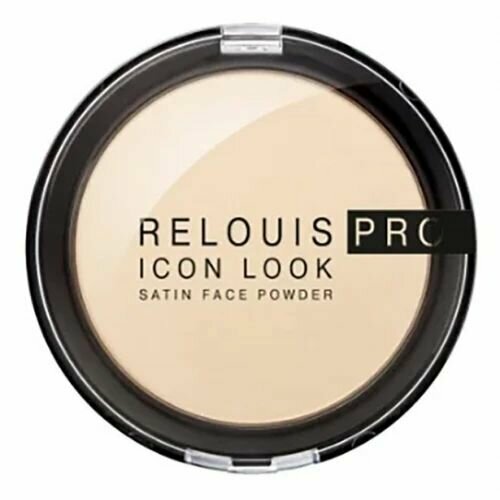 Пудра компактная RELOUIS PRO Icon Look Satin Face Powder тон:00